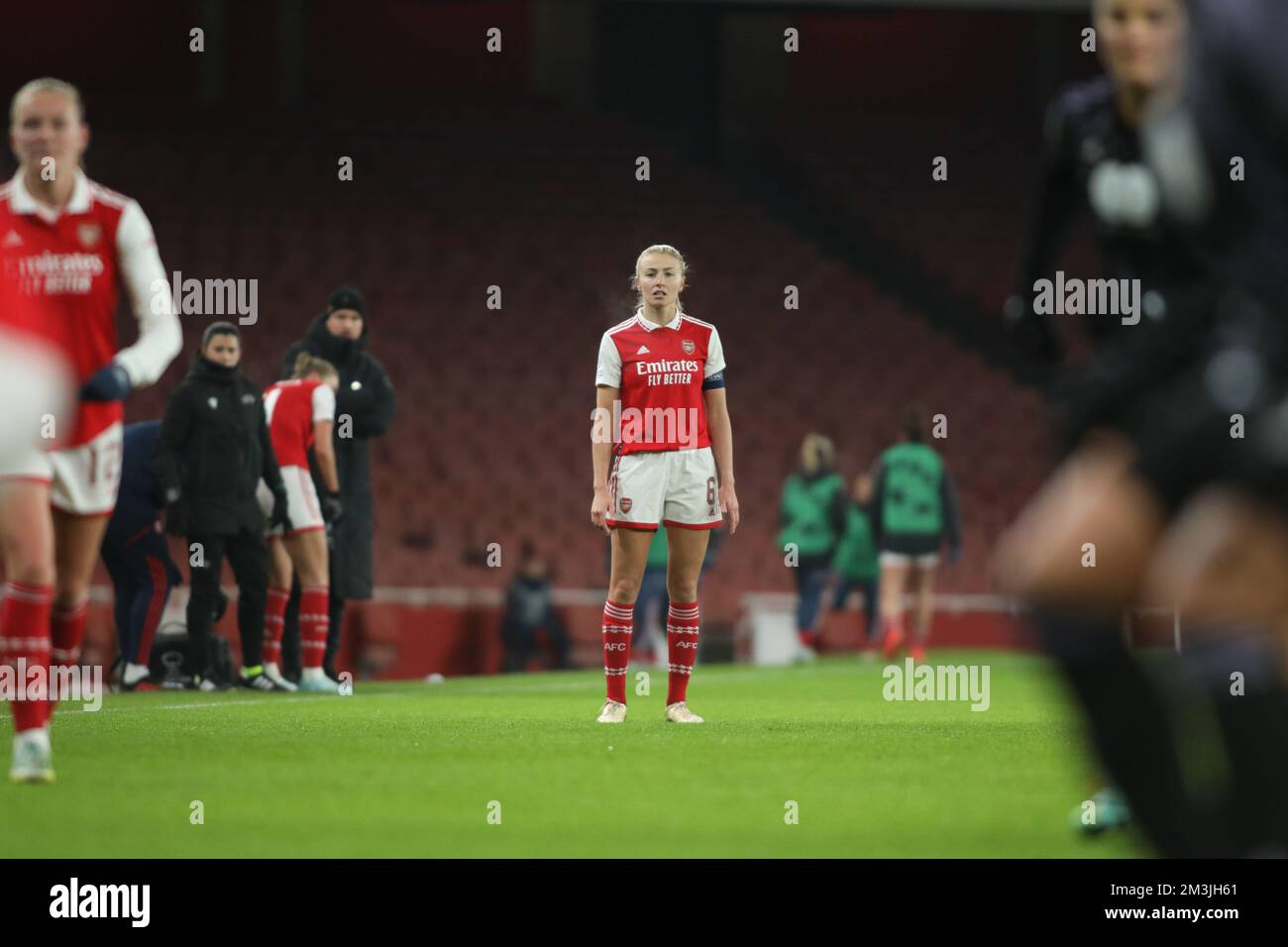 London, UK. 15th Dec, 2022. Leah Williamson of Arsenal Women during the ...