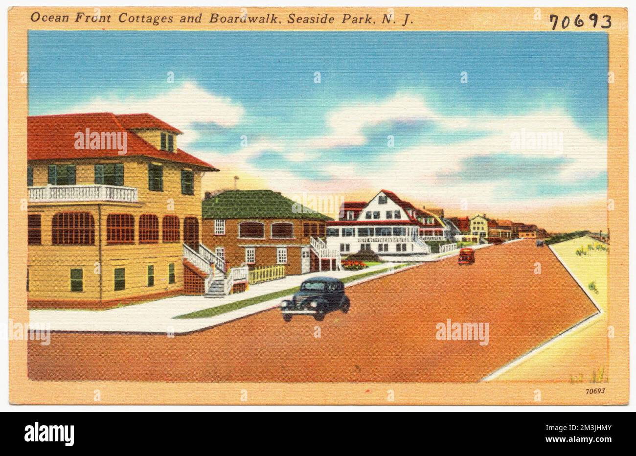 Scenic seaside architecture Cut Out Stock Images & Pictures - Alamy