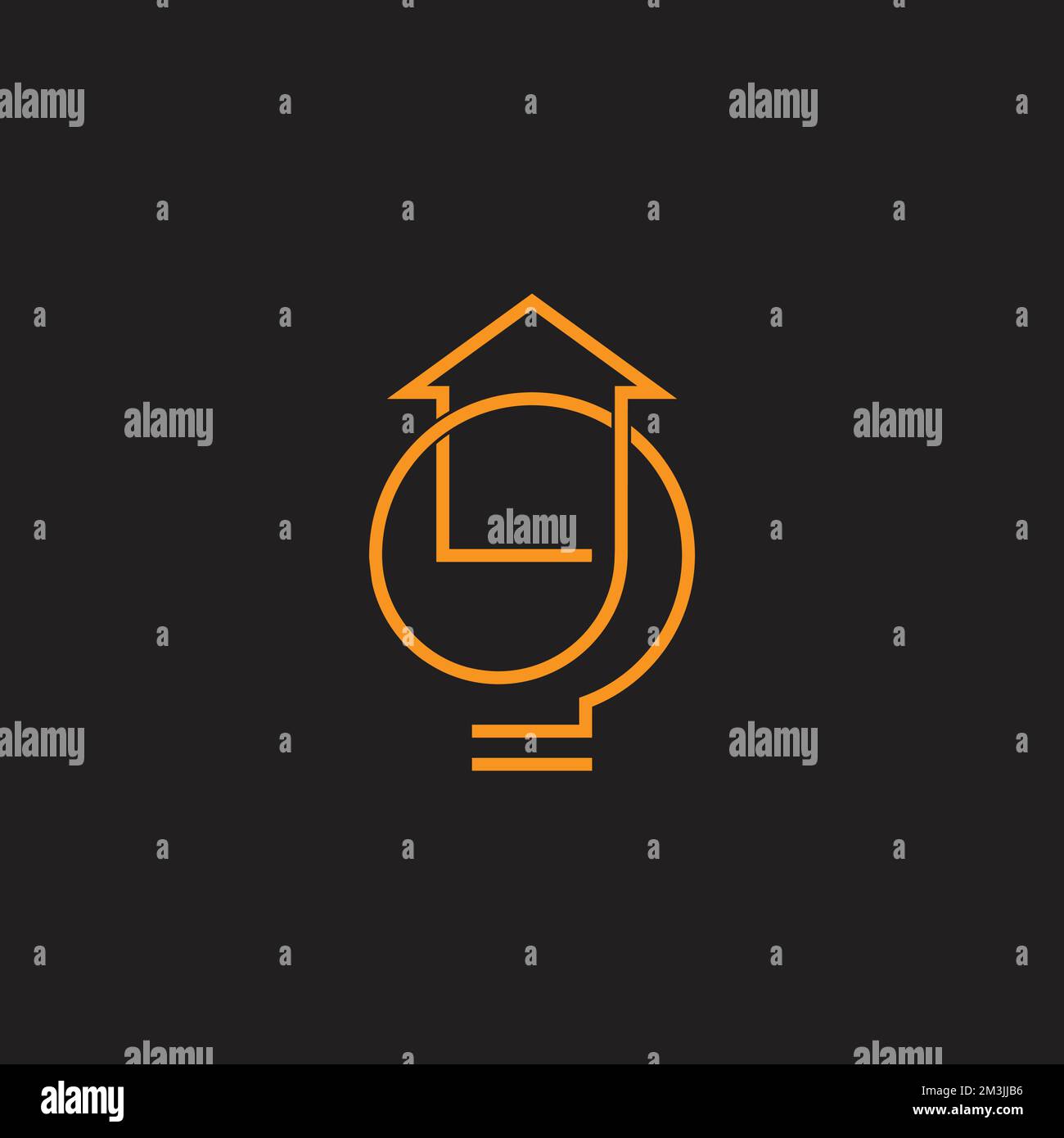 Smart home tech background Stock Vector Images - Alamy