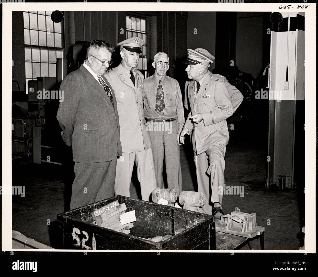 Officers inspecting , Ordnance industry, Armories, Military officers ...