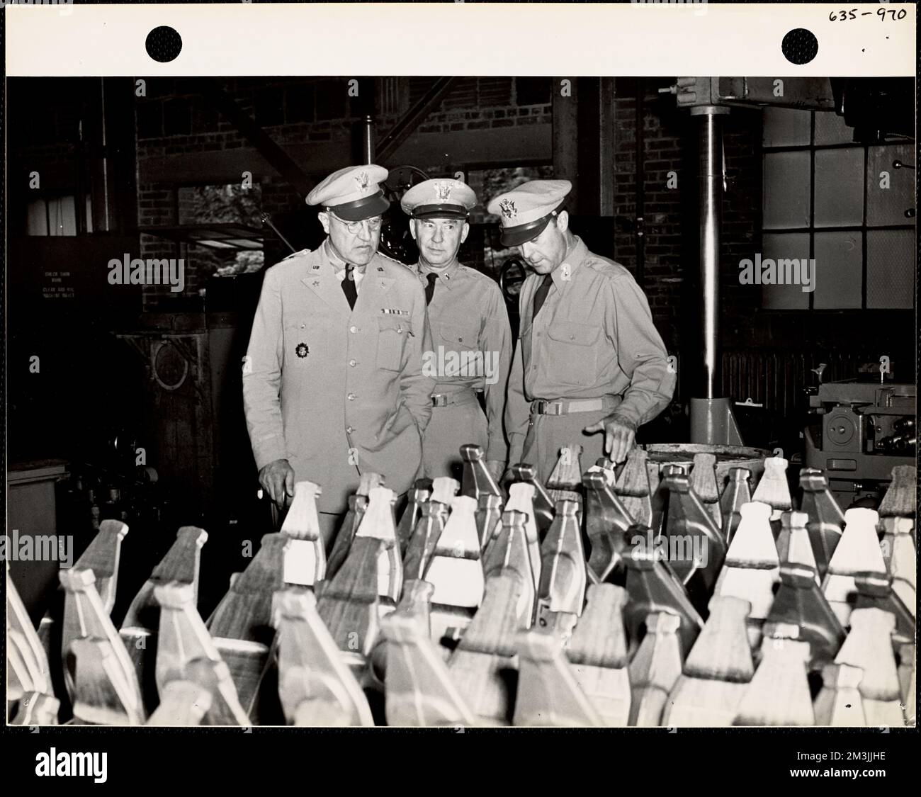 Officers in factory , Ordnance industry, Armories, Military officers ...