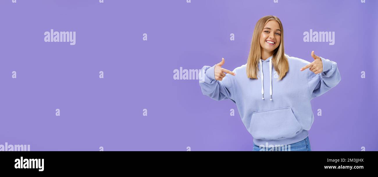 Self-assured cheerful carefree young girl with tanned skin and fair ...