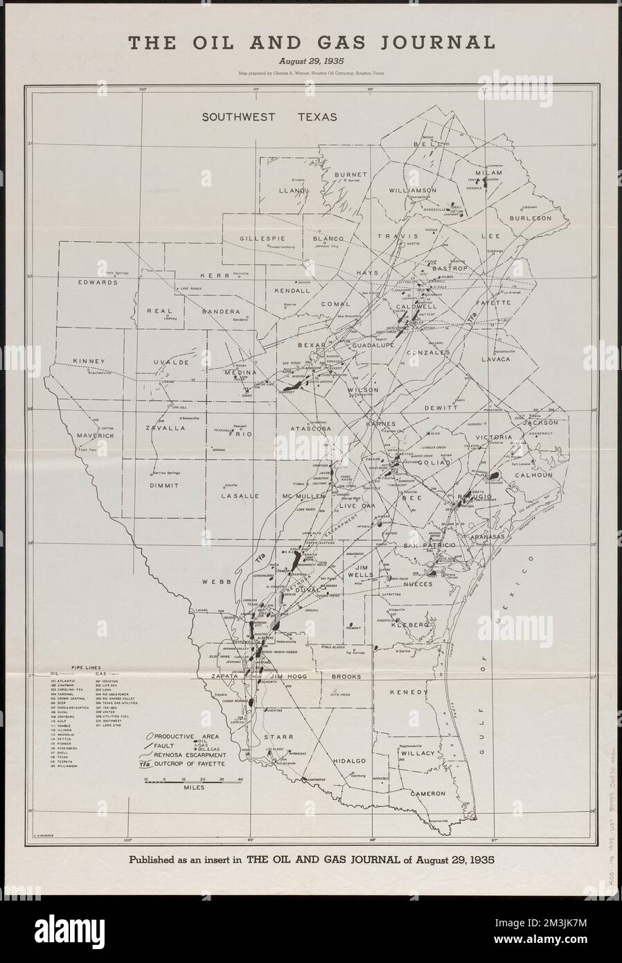 The oil and gas journal, August 29, 1935 , Petroleum, Geology, Texas ...