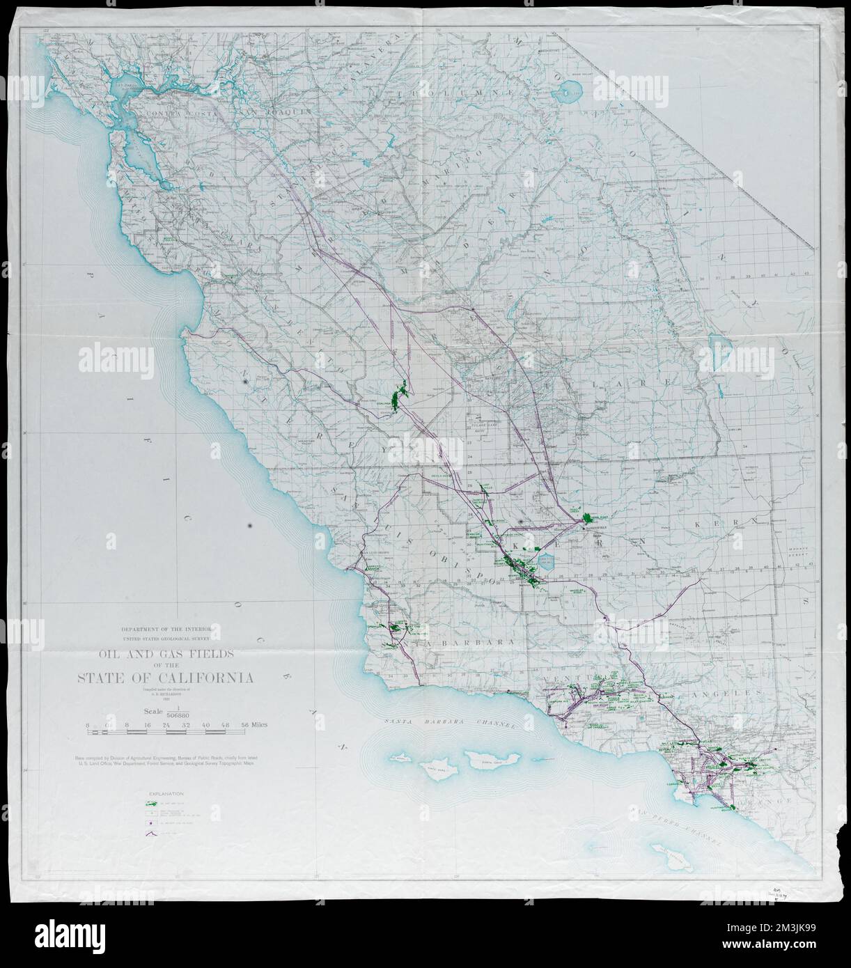 California Fields Map