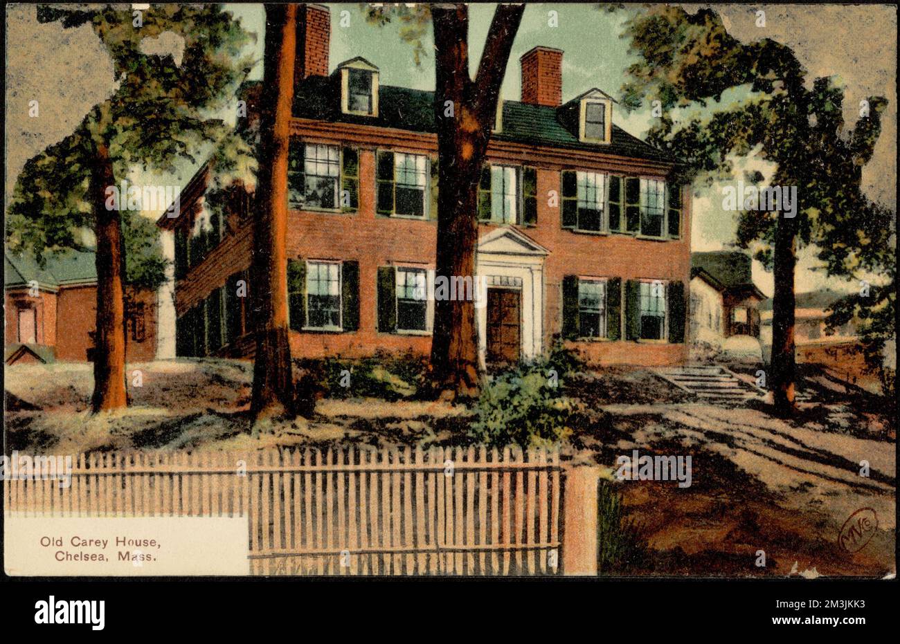 Old Carey House, Chelsea, Mass. , Houses, Historic buildings. Chelsea ...