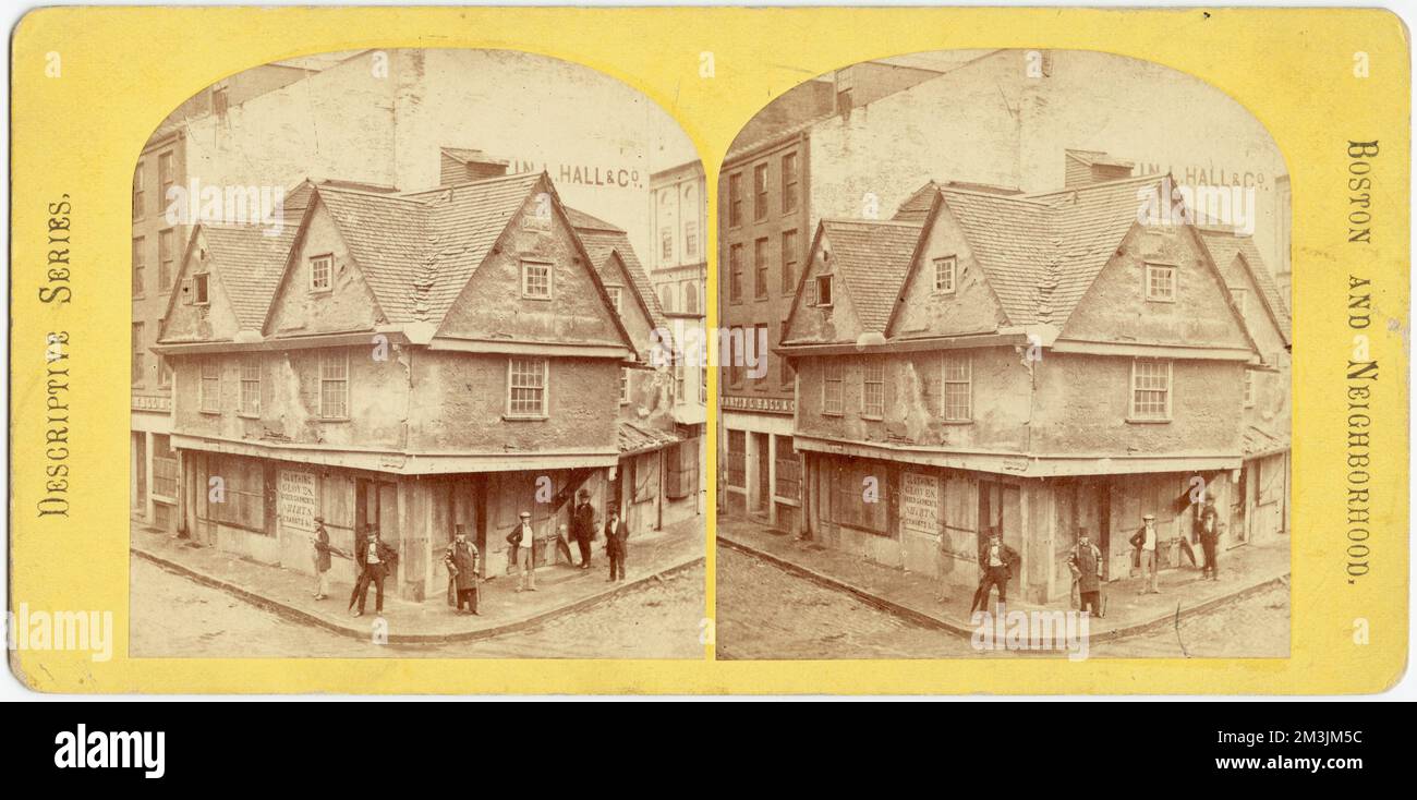 Old Feather Store, Dock Square, Boston , Stores & shops Stock Photo - Alamy