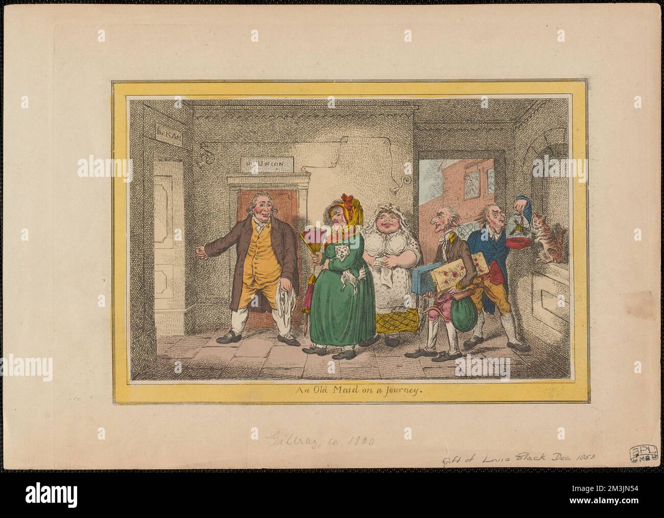 An old maid on a journey , Taverns Inns, Art collectors, Banks, Sarah ...