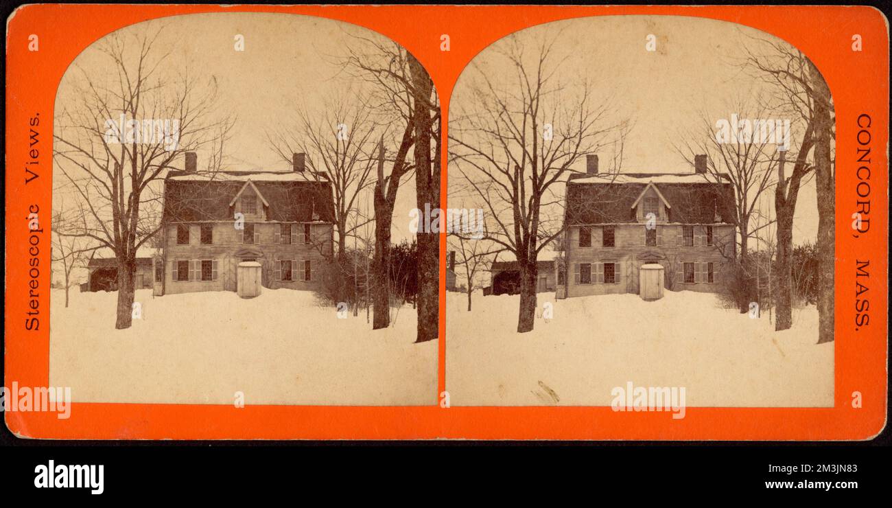 Old Manse , Dwellings Stock Photo - Alamy