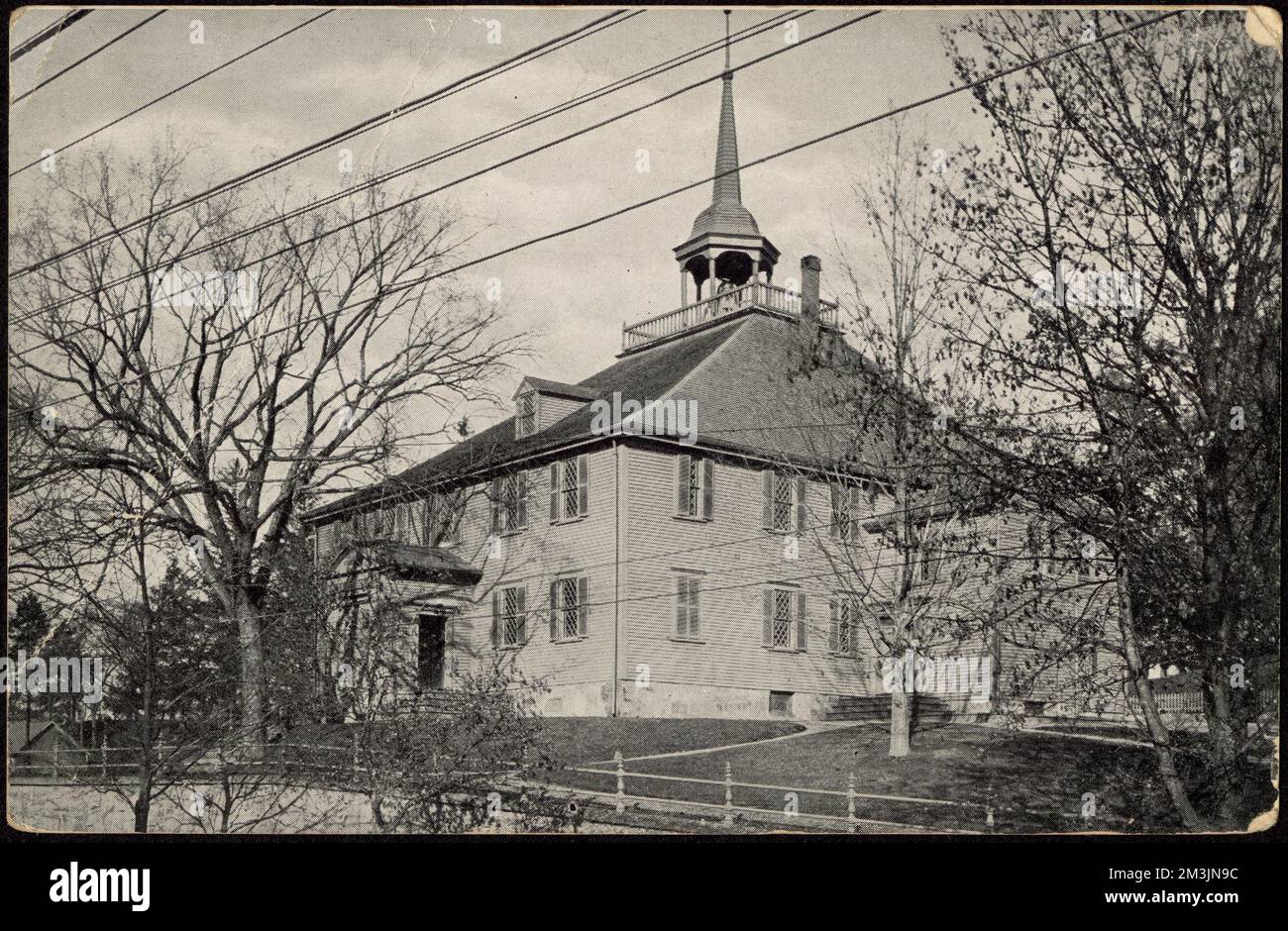 The Old Meeting House (erected 1681) Hingham, Mass. , Churches, First ...