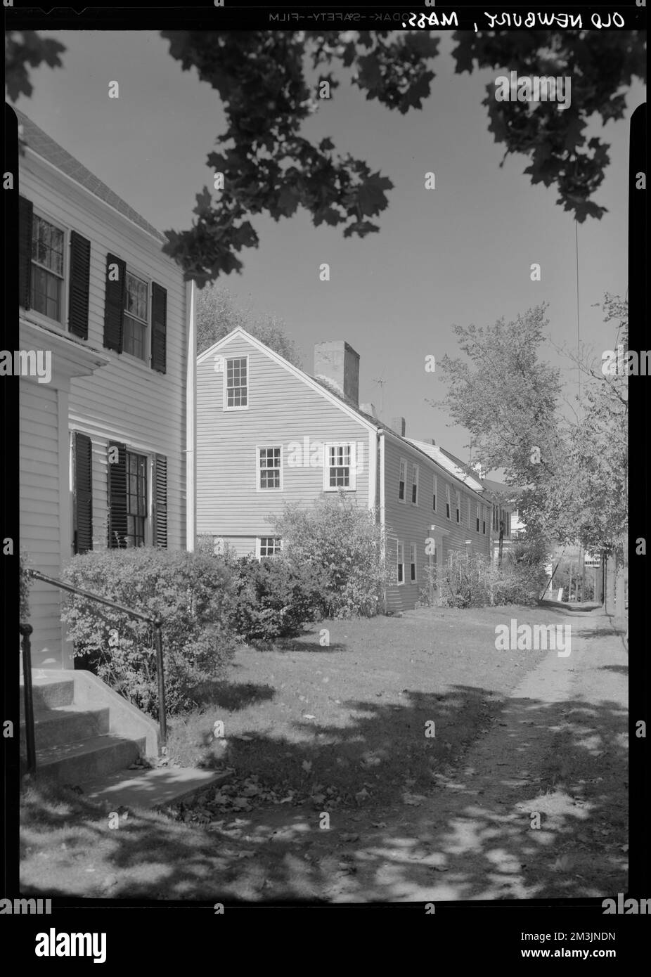 Old Newbury, Swett-Ilsley House , Architecture, Dwellings, Sidewalks ...