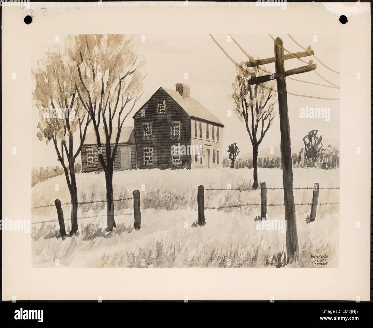 Old parsonage house, East Haverhill , Religious dwellings. The ...