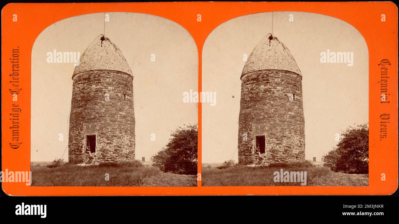 Old powder house, built for a wind-mill, by French Huguenots and used ...