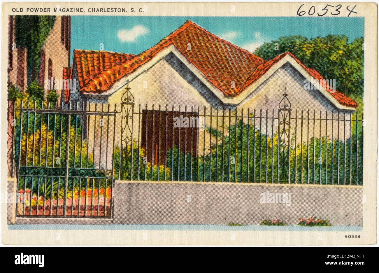 Old Powder Magazine, Charleston, S. C. , Historic buildings, Tichnor ...