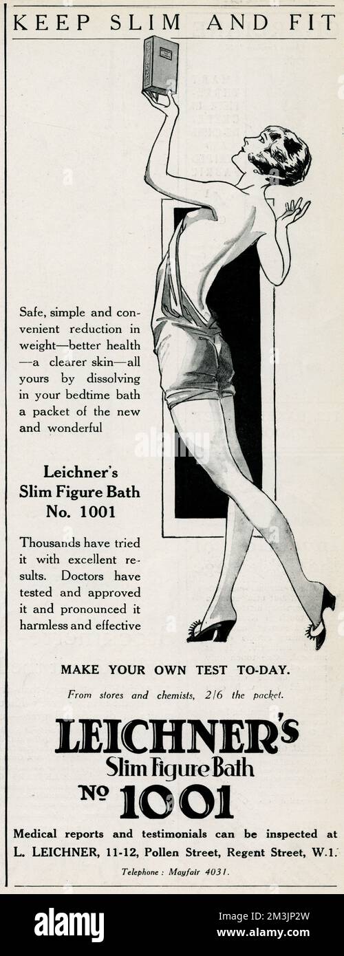 Weight loss advert hi-res stock photography and images - Alamy