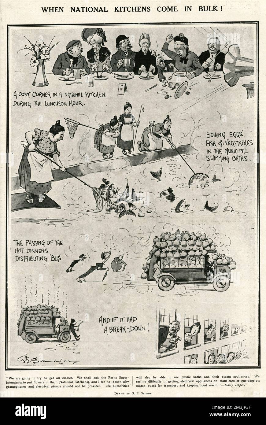 National Kitchens opened in the First World War to help poor people get ...