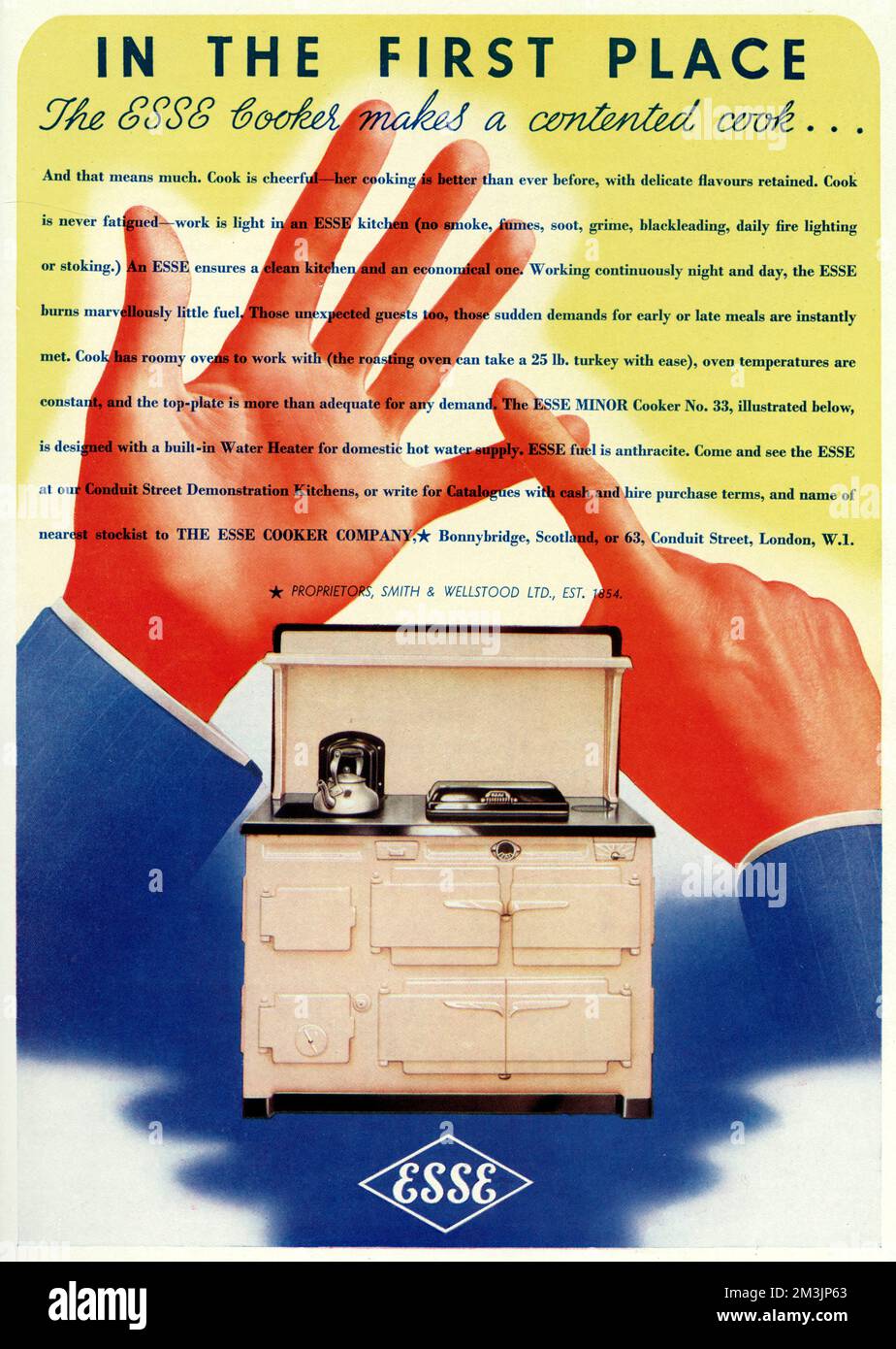 1930s cooker hi-res stock photography and images - Alamy