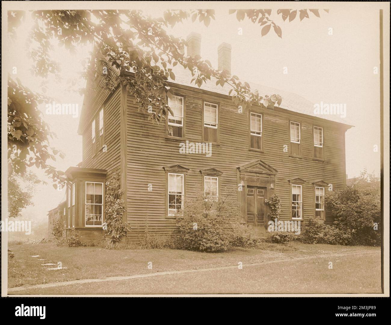 The Old Sheldon House, Main Street, Deerfield, Mass. , Houses, Historic ...