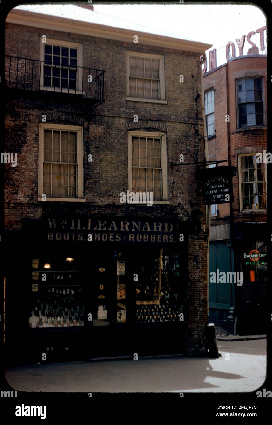 Old shoe store, Boston , Shoe stores. Edmund L. Mitchell Collection ...