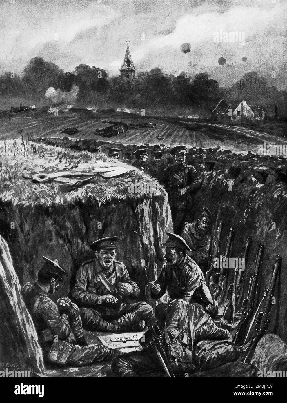 Tommy in the rabbit warren Stock Photo - Alamy