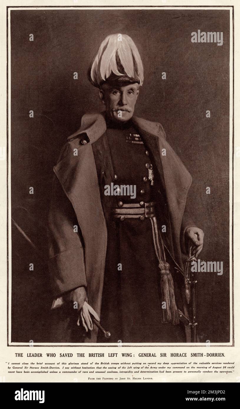 General Sir Horace Smith-Dorrien Stock Photo - Alamy