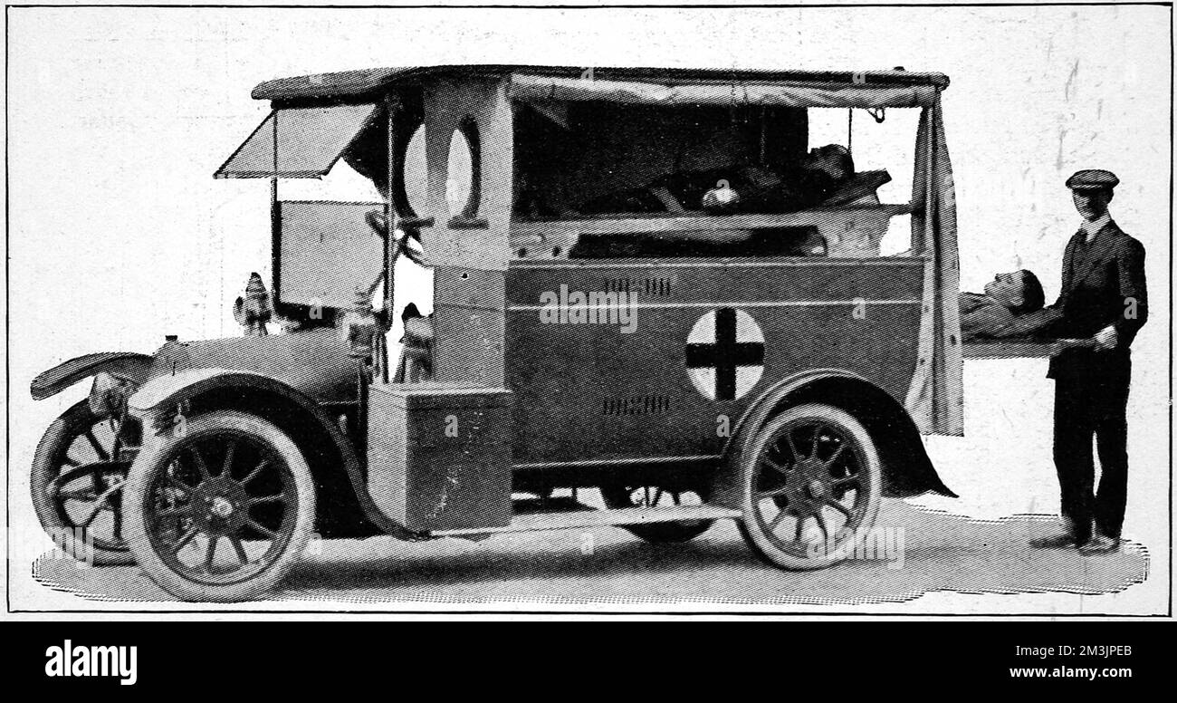 Fiat motor ambulance Stock Photo - Alamy