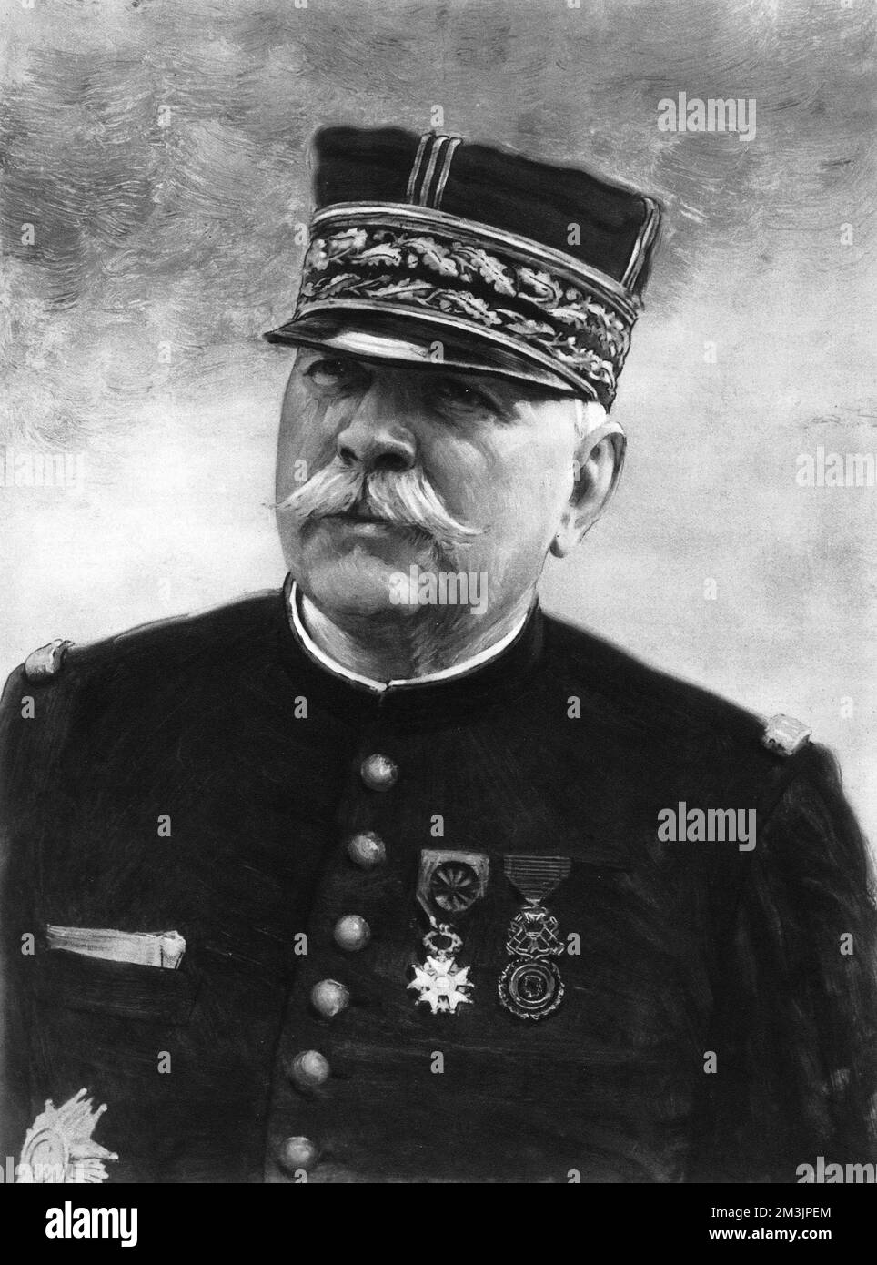 Joseph Jacques Cesaire Joffre (1852 - 1931), Commander-in-Chief of the ...