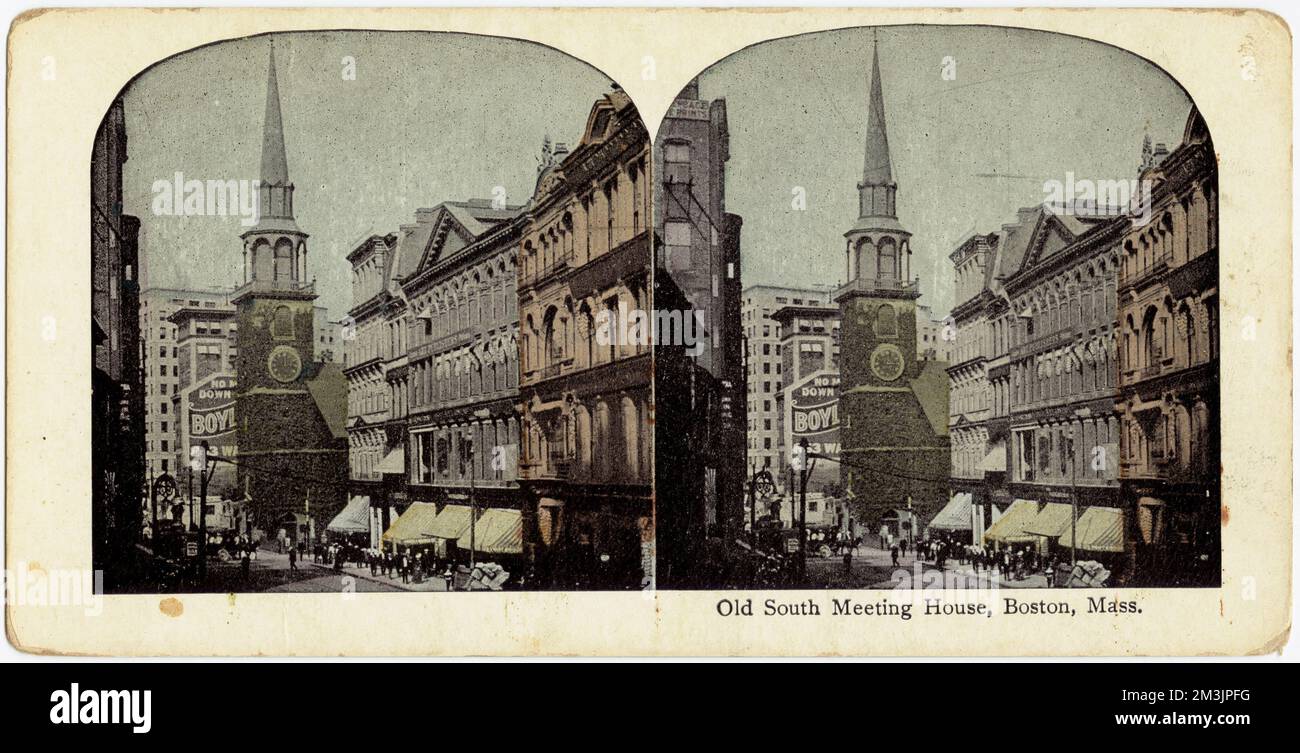 Old South Meeting House, Boston, Mass. , Churches, Old South Meeting ...