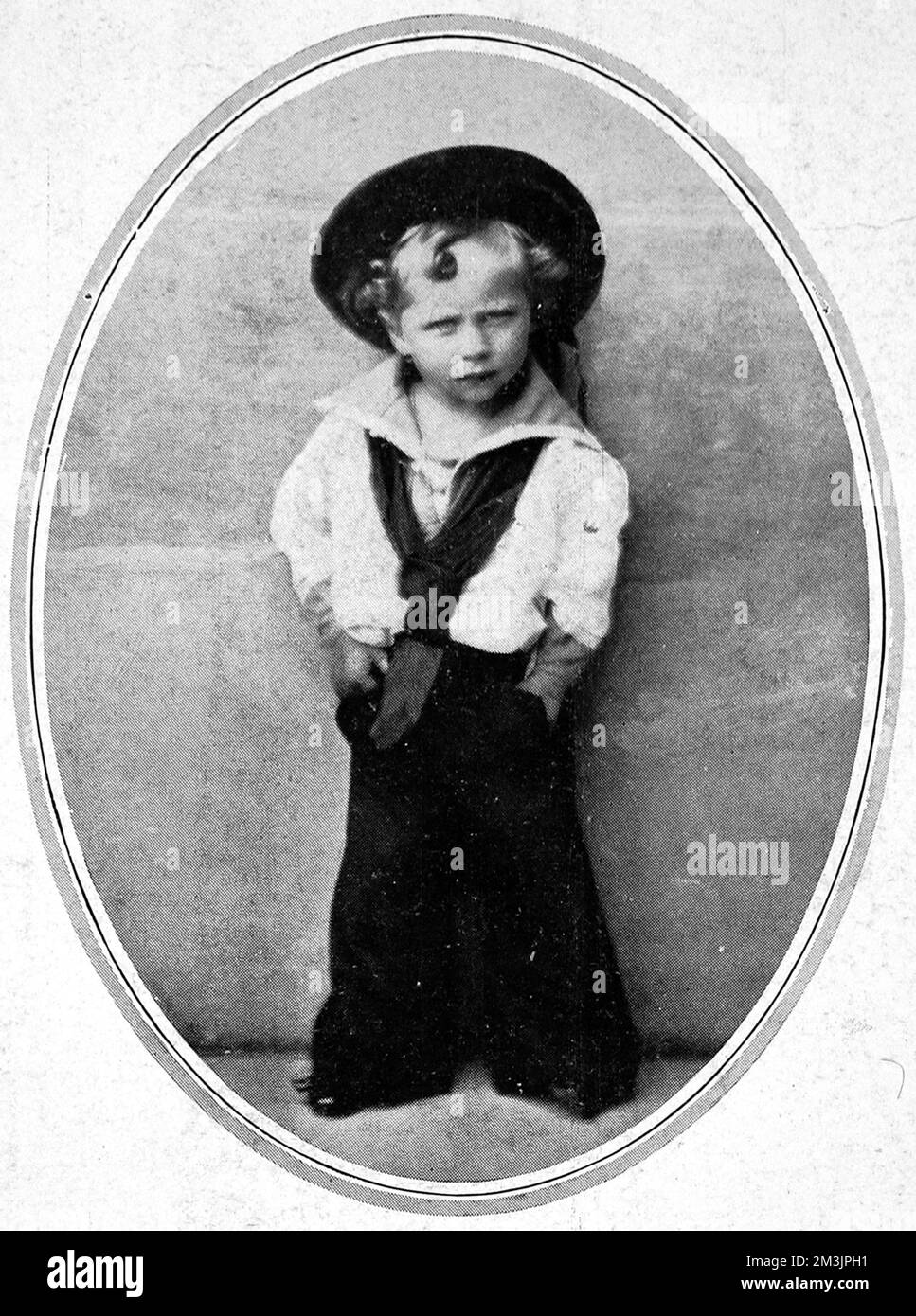 Wilhelm II as a small boy Stock Photo - Alamy