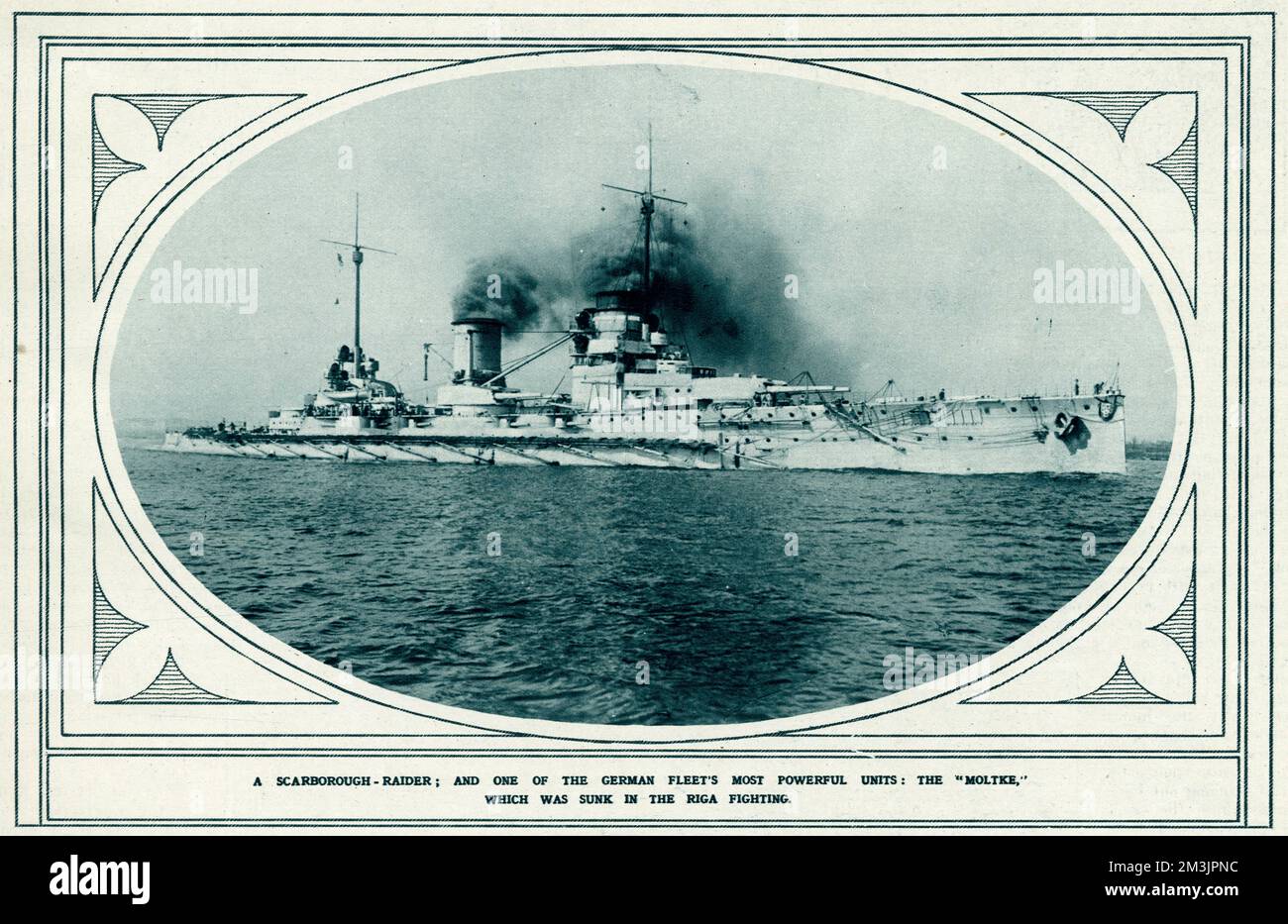 The 'Moltke' German battle cruisers Stock Photo - Alamy