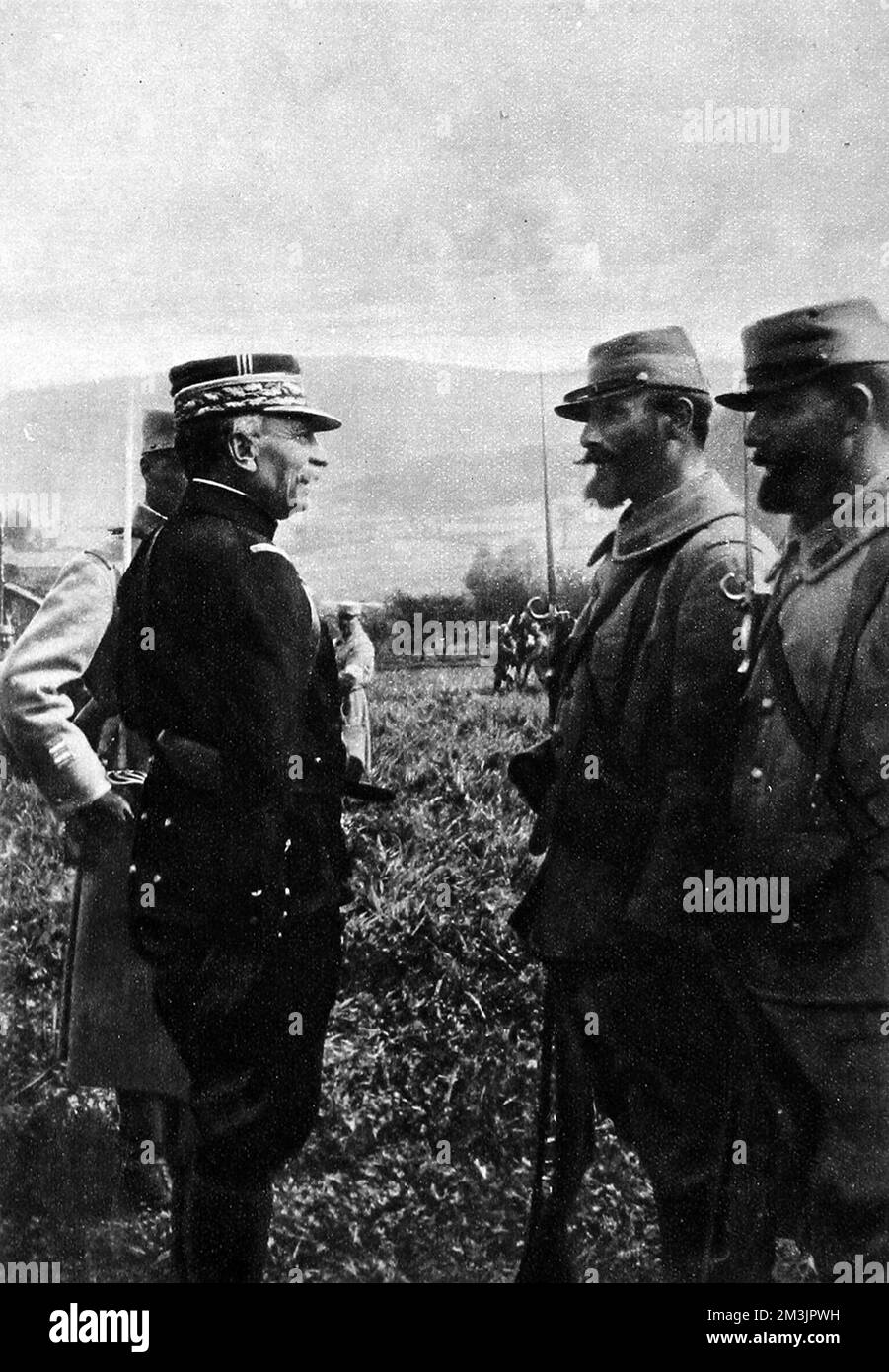 French general 1915 hi-res stock photography and images - Alamy