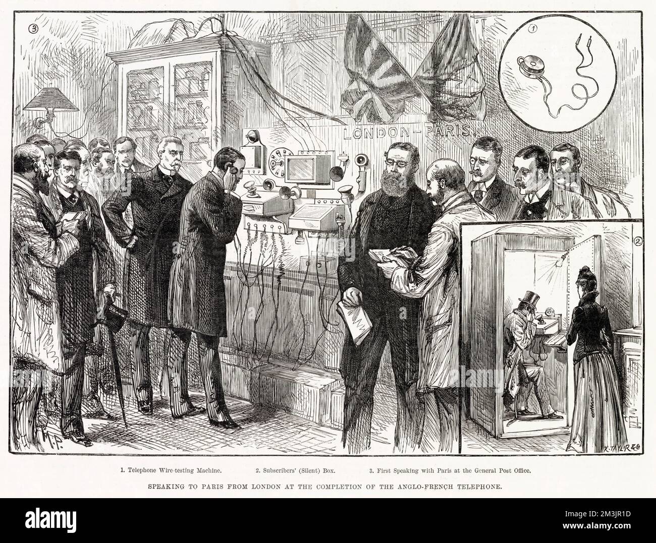 The first telephone hi-res stock photography and images - Alamy