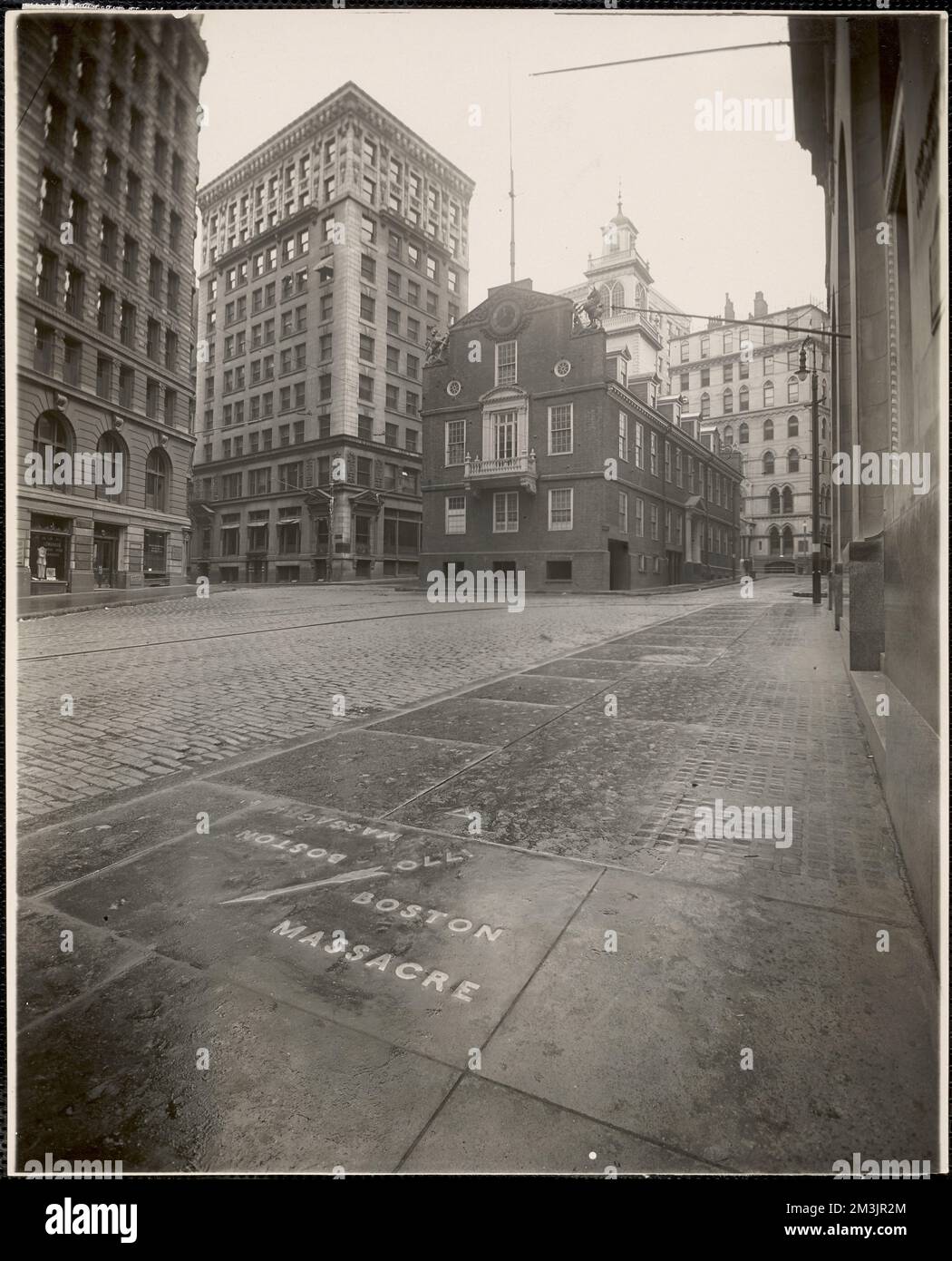 Old State House and the site of the Boston Massacre , Capitols ...