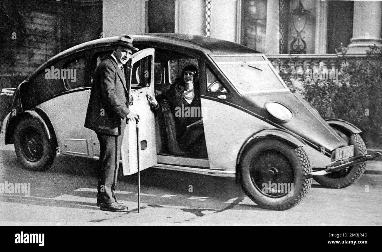 A famous airship builder as motor car designer: Sir Dennistoun Burney ...