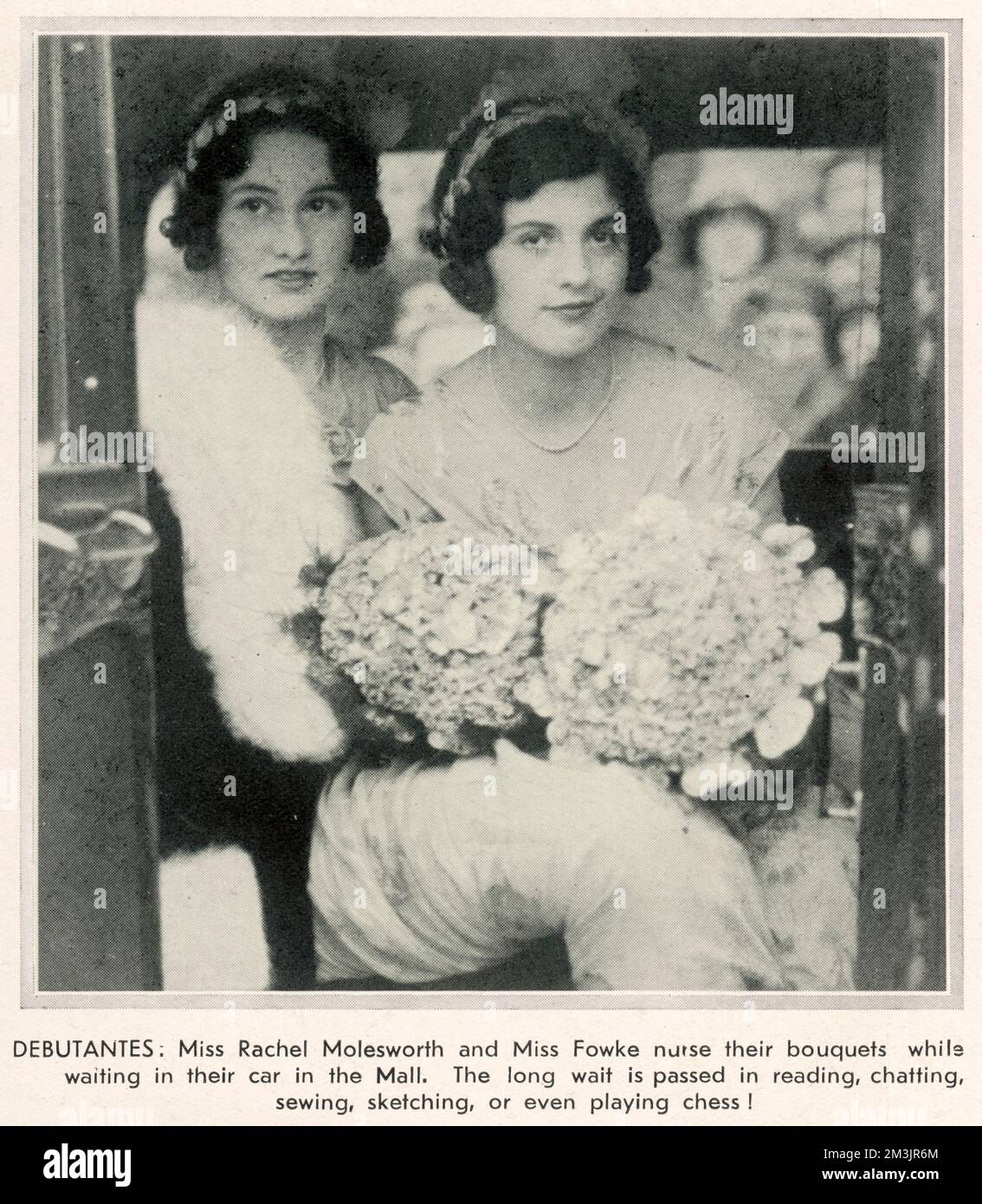 1930s debutantes hi-res stock photography and images - Alamy