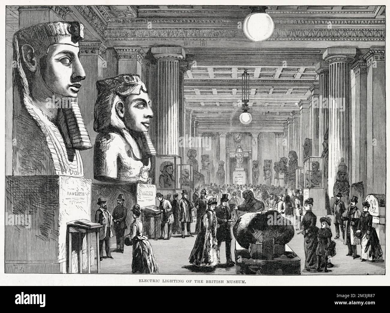 British museum egyptian gallery hi-res stock photography and images - Alamy
