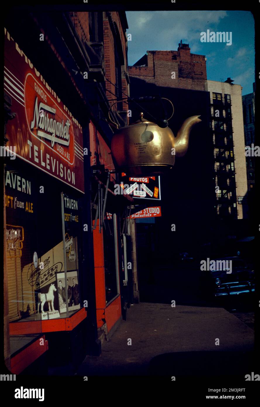 Old tea kettle , Signs Notices, Teapots. Edmund L. Mitchell Collection ...