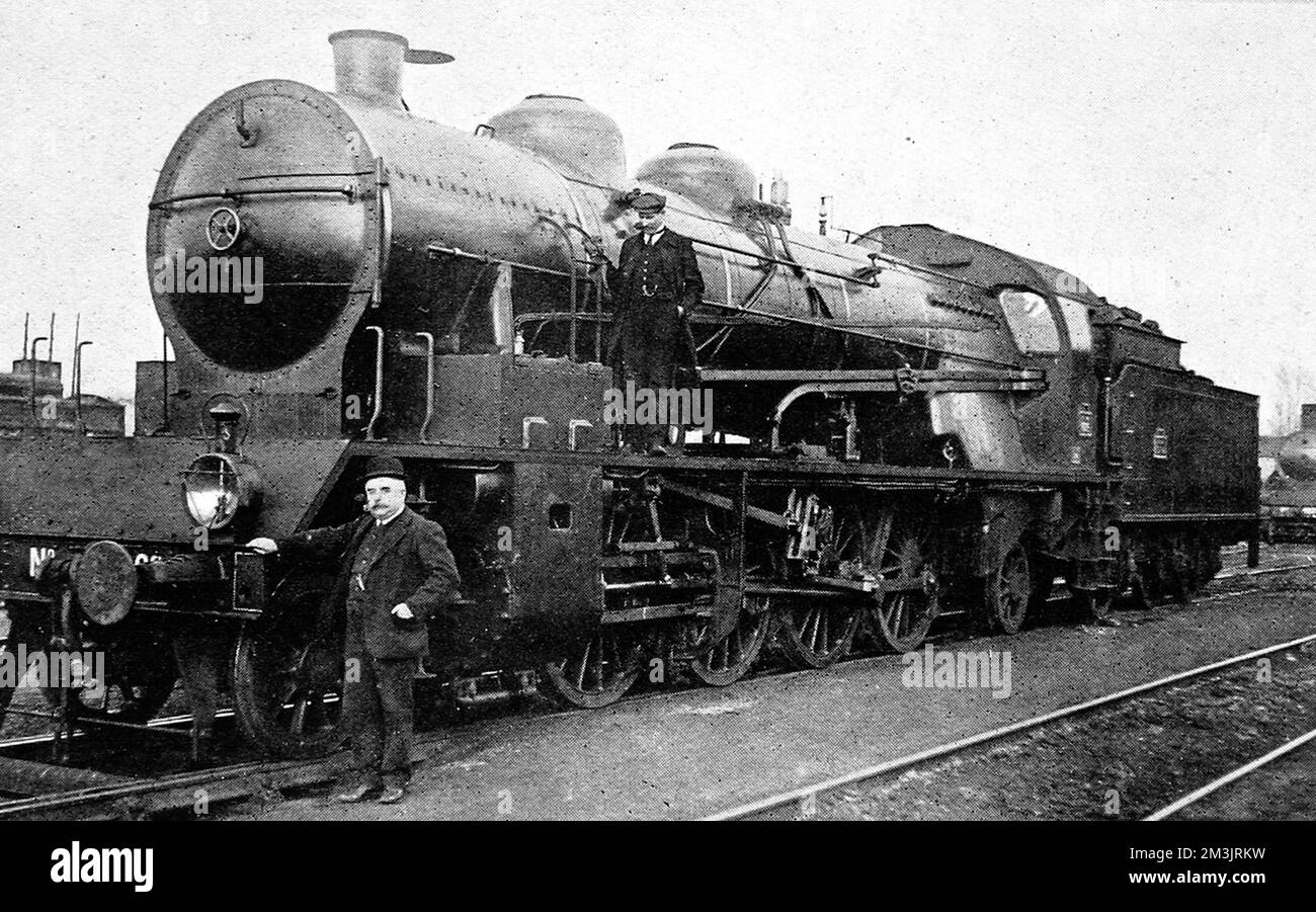 French goods locomotive Black and White Stock Photos & Images - Alamy