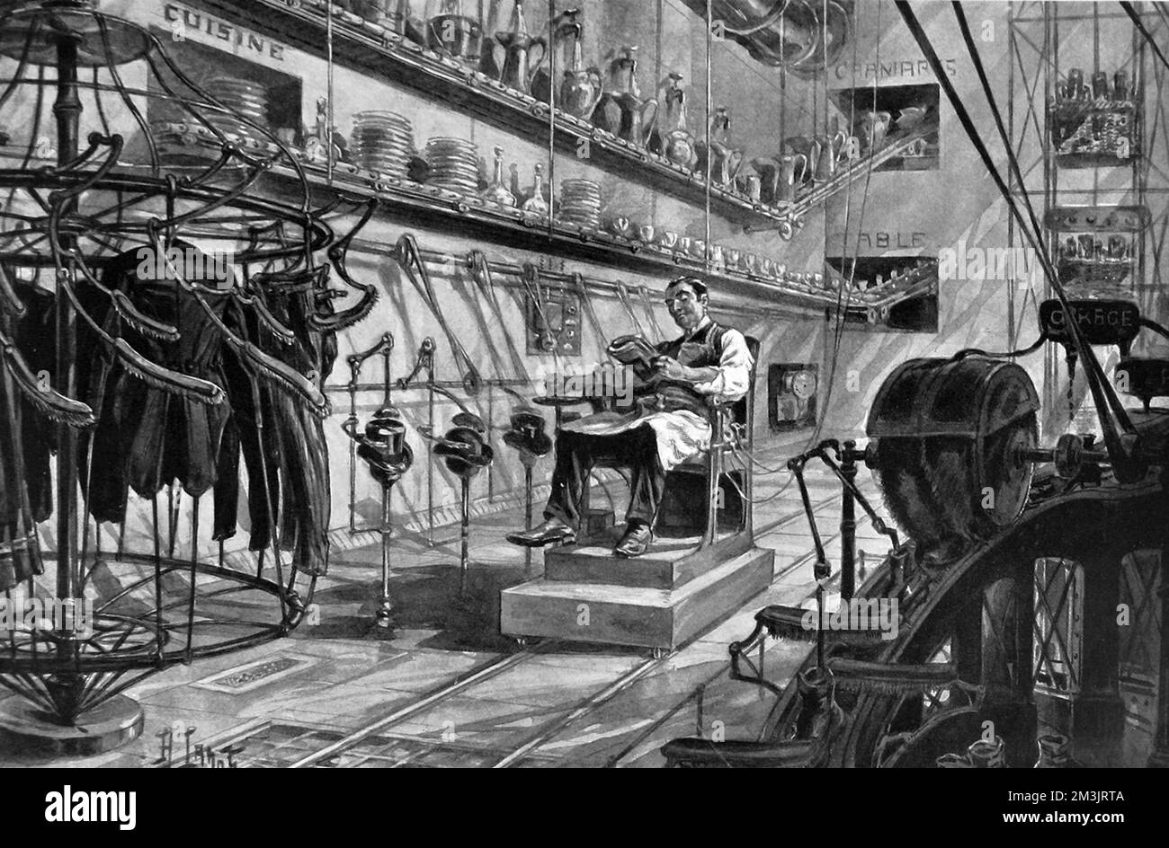 The Workless man-of -all-work Stock Photo - Alamy