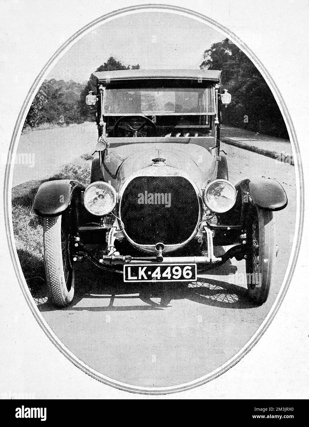 A bonnet view of 30h.p. Sheffield-Simplex with 'Pytchley' Li Stock ...