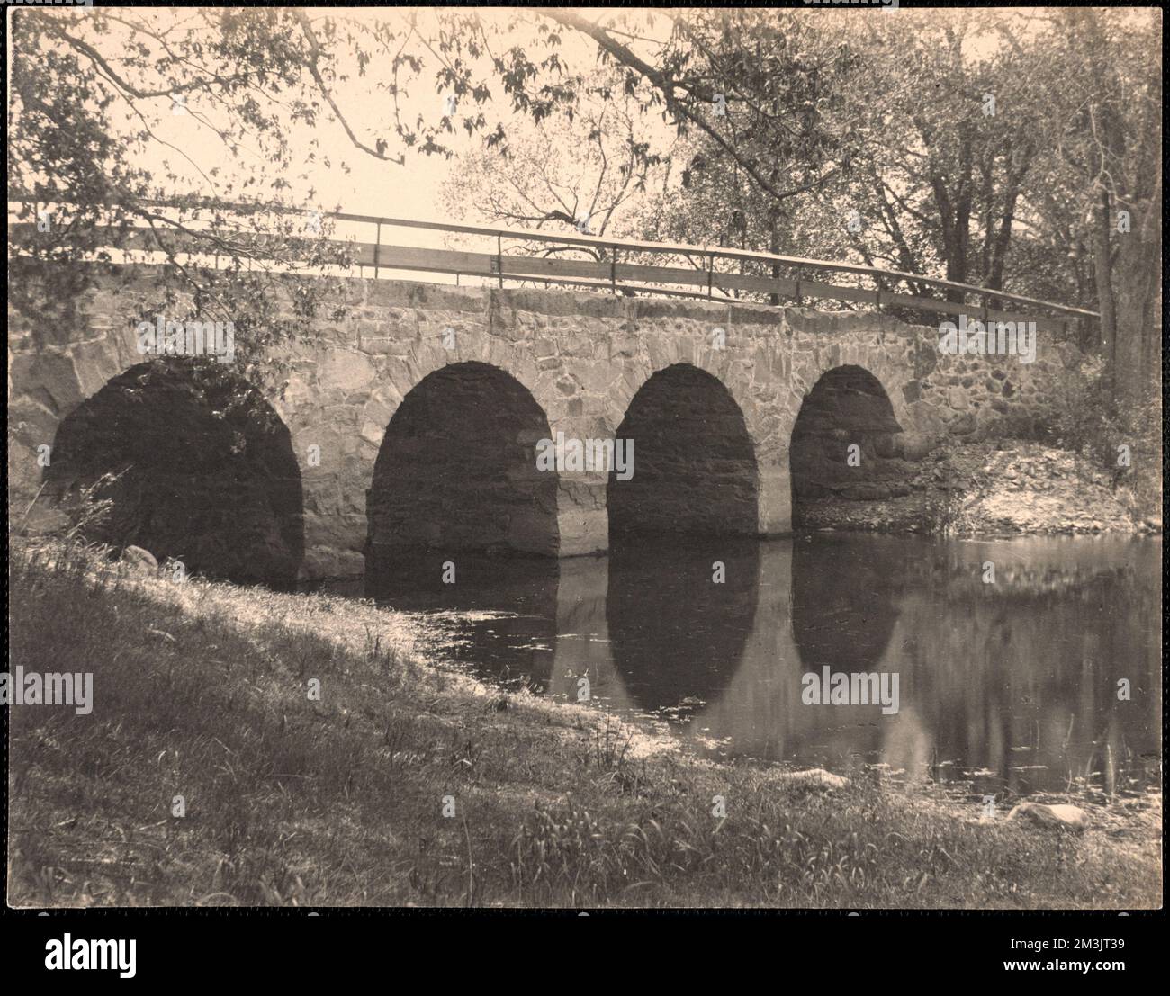 Old Town (Four Arch) Bridge from northerly side , Trees, Rivers ...
