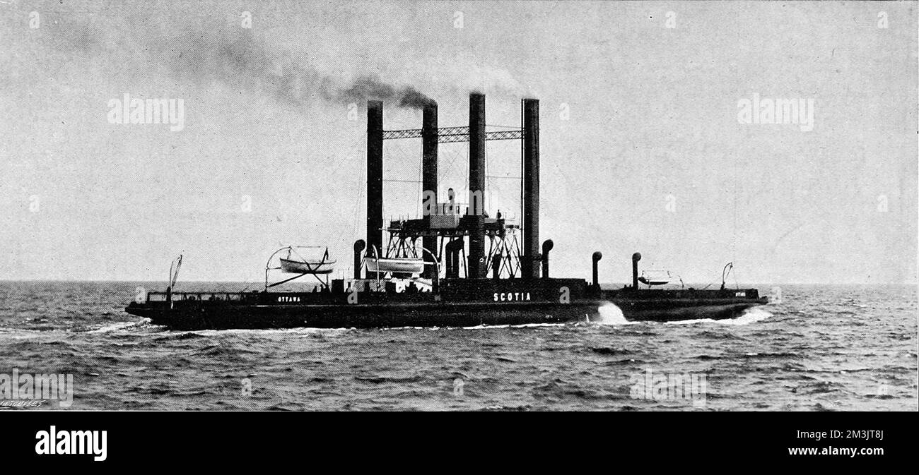 Ice-breaking Railway Ferry Steamer S.S. 'Scotia' Stock Photo - Alamy