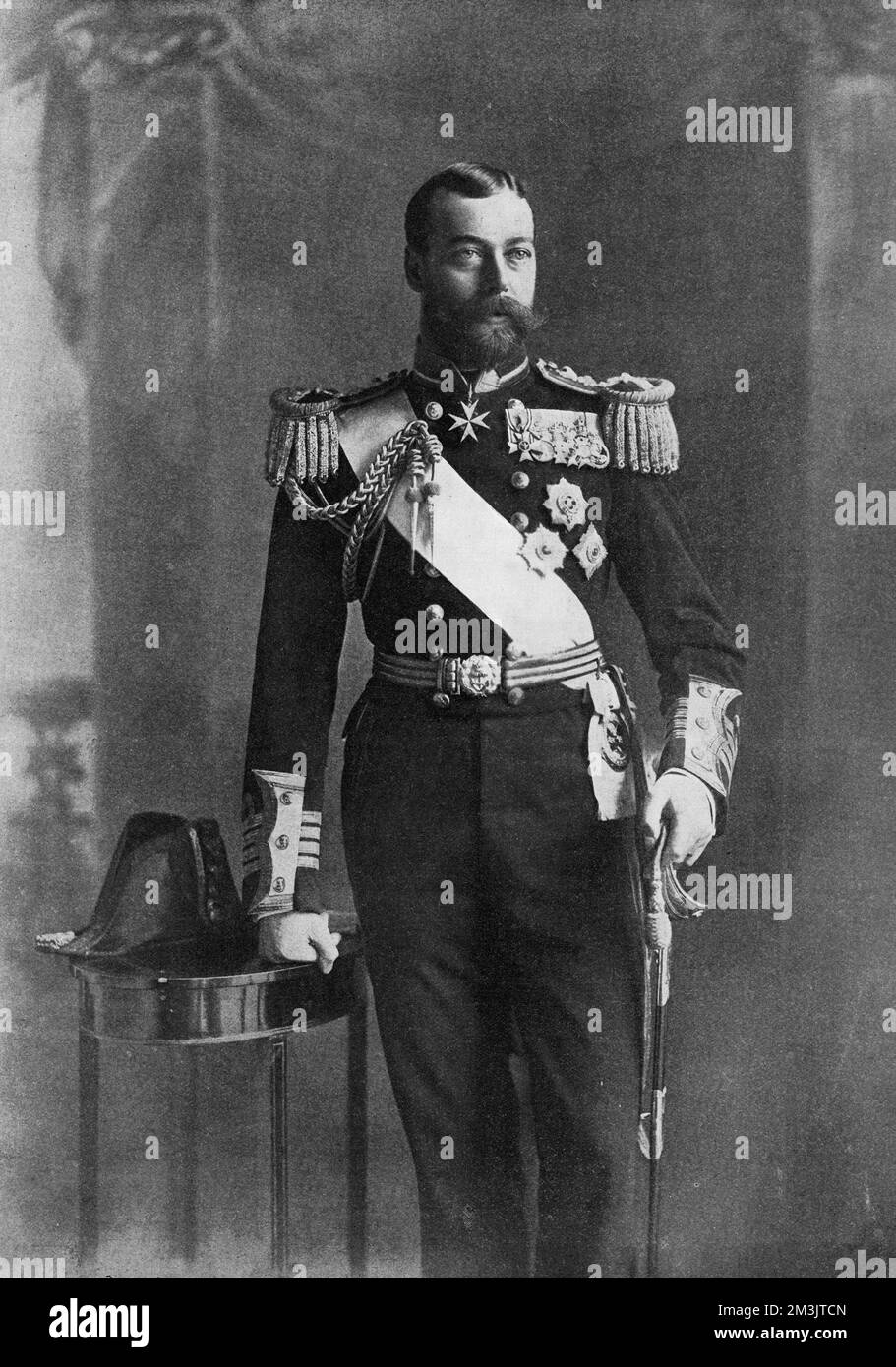 The reign of king george v Black and White Stock Photos & Images - Alamy