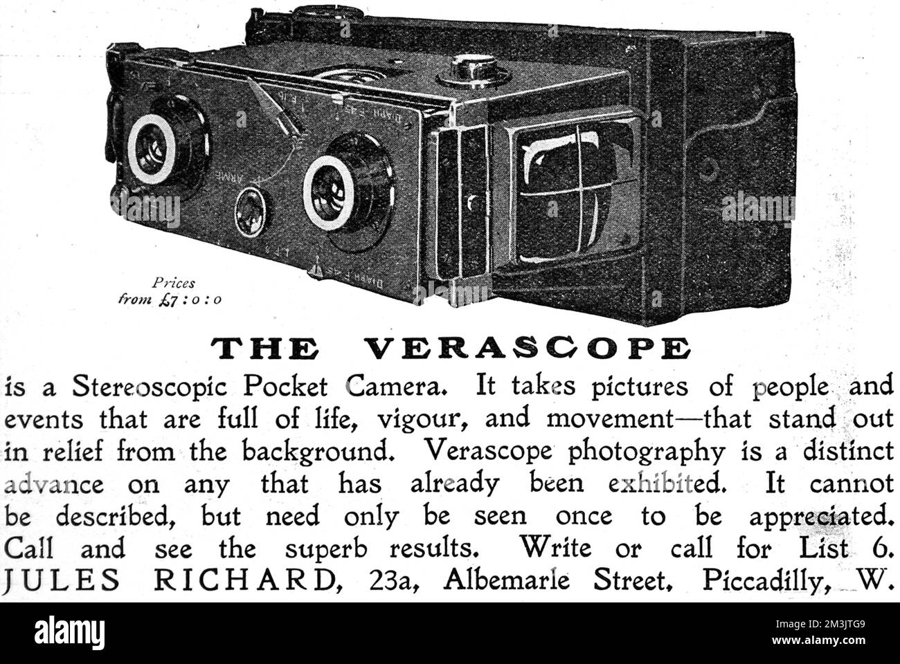 Stereoscopic camera hi-res stock photography and images - Alamy