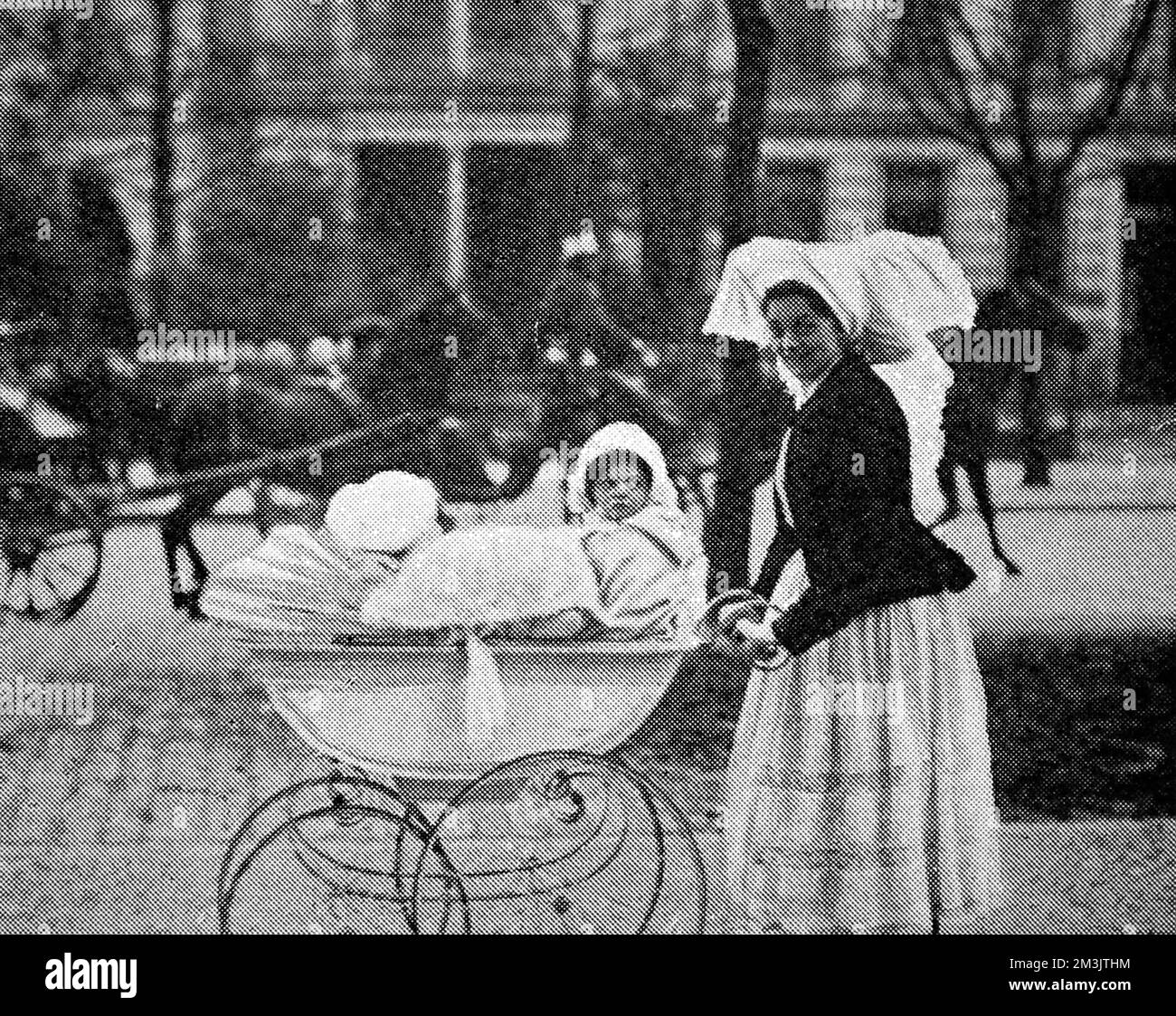 A Spreewald nurse in Germany in full costume taken from an article ...