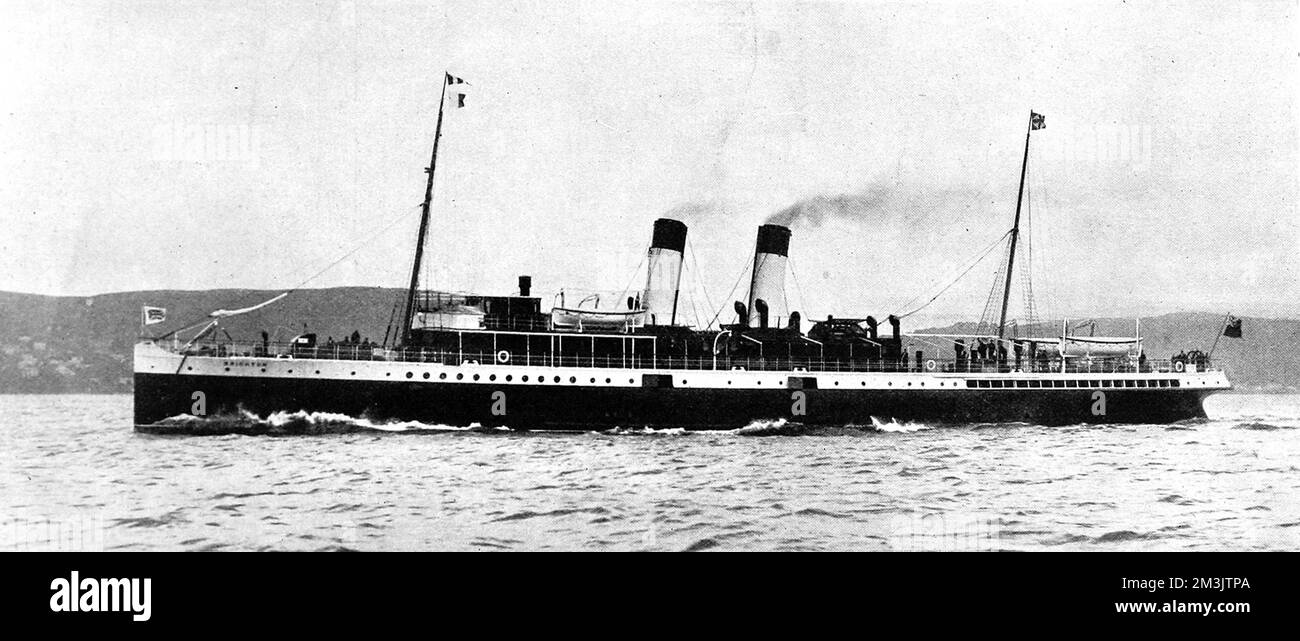 The Turbine Steamer 'Brighton', 1903 Stock Photo - Alamy