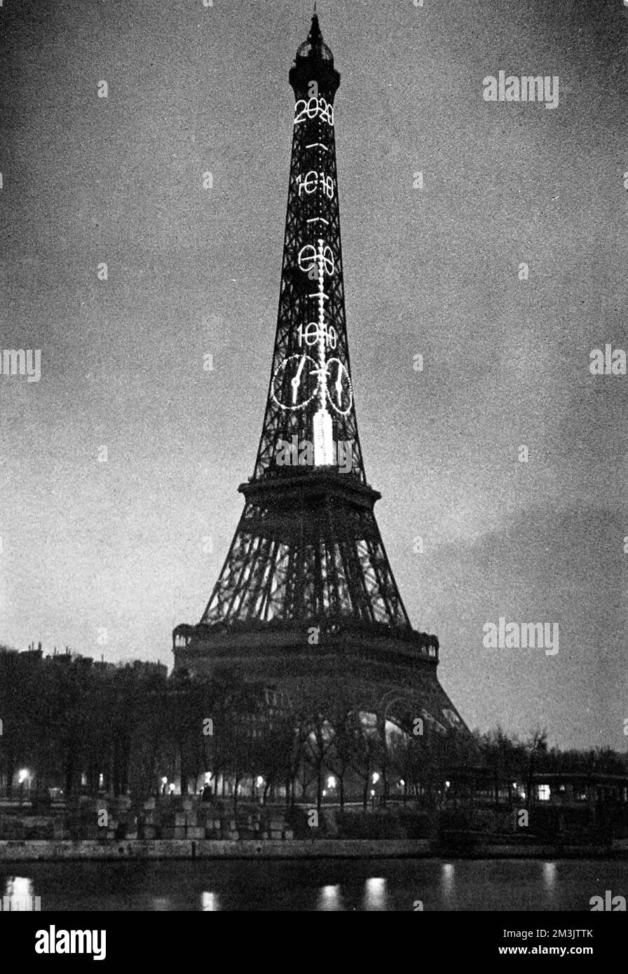 Photograph of a Thermometer whose readings covered 525 feet of the ...