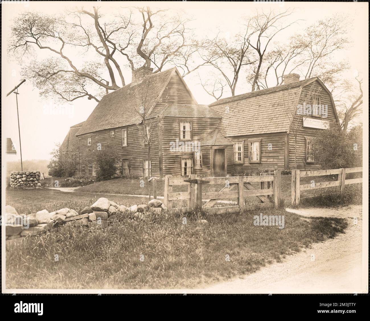 Ye Olde Jonathan Fairbanks House, Dedham, Mass. , Houses, Historic ...