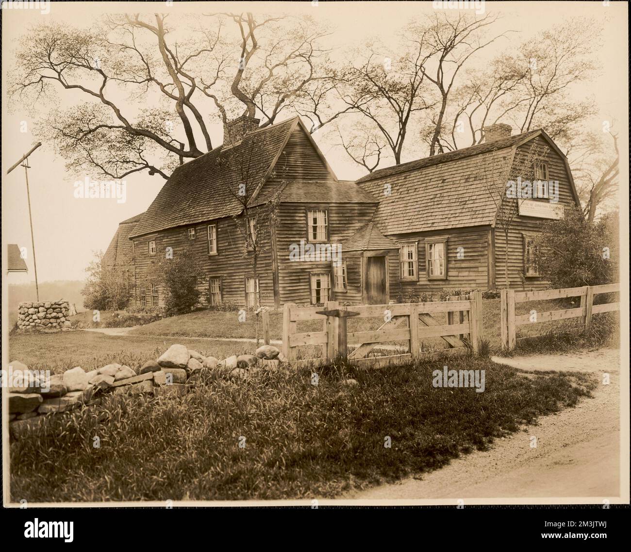 Ye Olde Jonathan Fairbanks House, Dedham, Mass. , Houses, Historic ...
