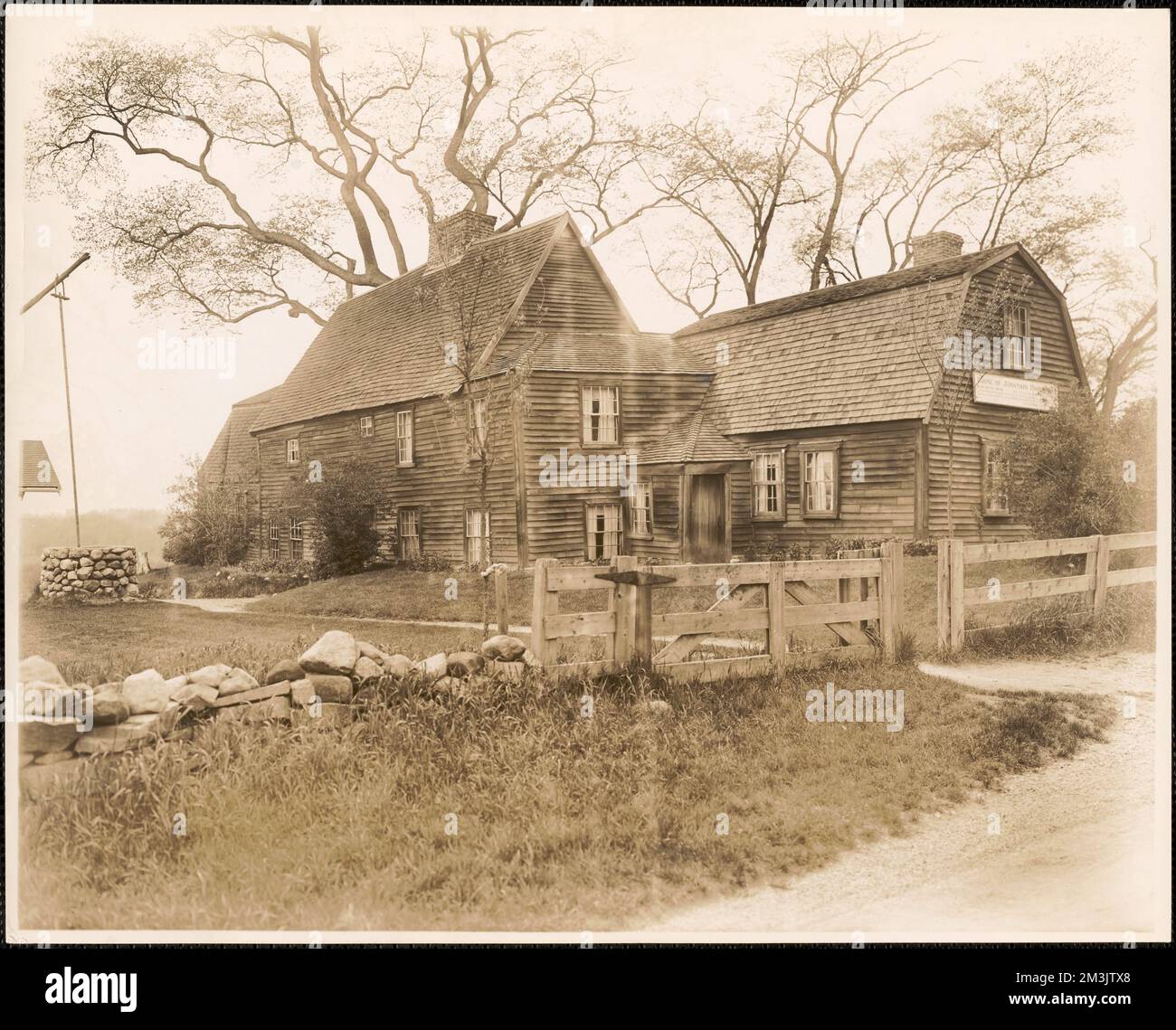 Ye Olde Jonathan Fairbanks House, Dedham, Mass. , Houses, Historic ...