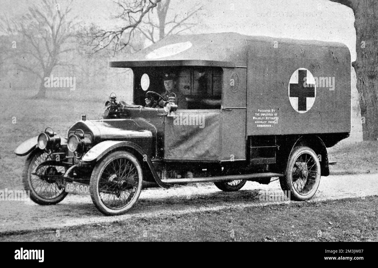 British red cross ambulance ww1 hi-res stock photography and images - Alamy